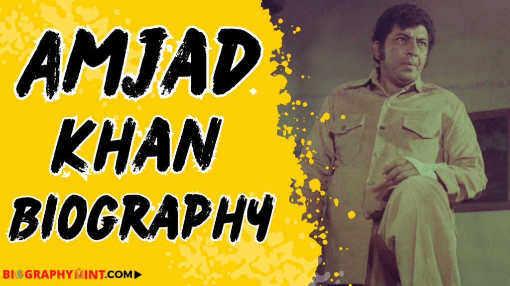 Amjad Khan Age, Death Cause, Wife, Family, Biography & More