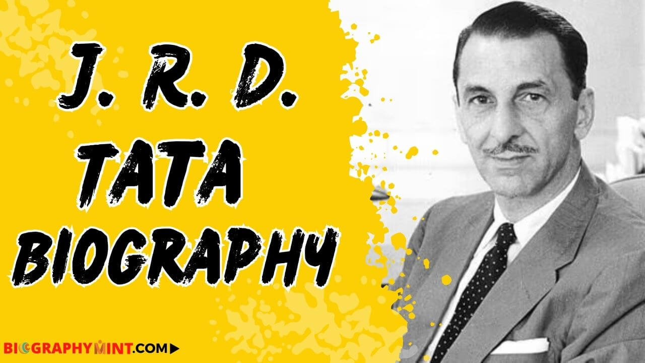 J. R. D. Tata Age, Height, Family, Wife, Biography, More