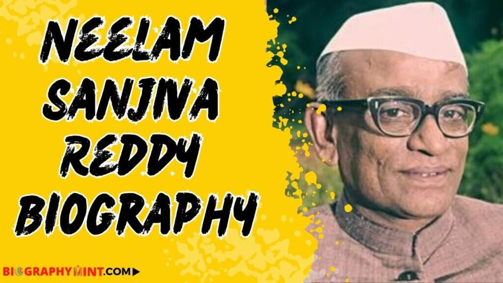 Neelam Sanjiva Reddy Age, Height, Family, Wife, Biography