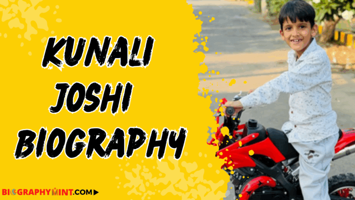 Kunali Joshi Age, Height, Family, Wiki, Biography, More
